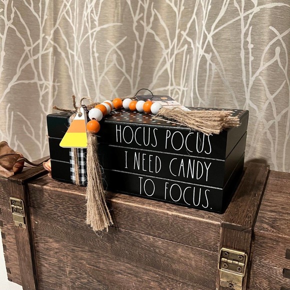 Handmade | Accents | Rae Dunn Farmhouse Halloween Hocus Pocus Candy ...